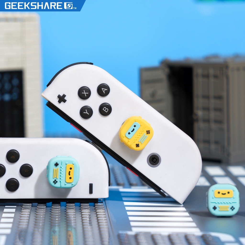 Geekshare Nintendo Switch Joycon Thumb Grip - Mini Robot Design | Shopee Malaysia