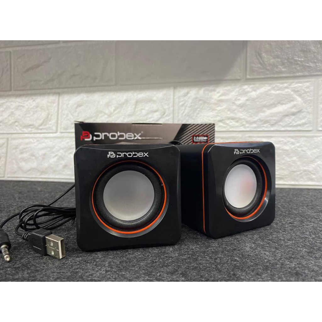 PROBEX MULTIMEDIA MINI USB SPEAKER WITH VOLUME CONTROL (SP-S5) (READY ...