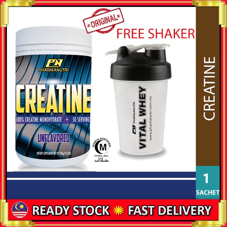 Micronized Creatine Monohydrate Powder (250g) 50 servings - One Shot ...