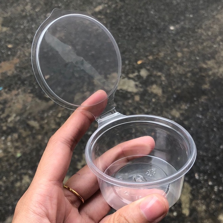 Plastic Sauce Container Bekas Plastik Sos (1oz, 2oz, 3oz) 50PCS ...