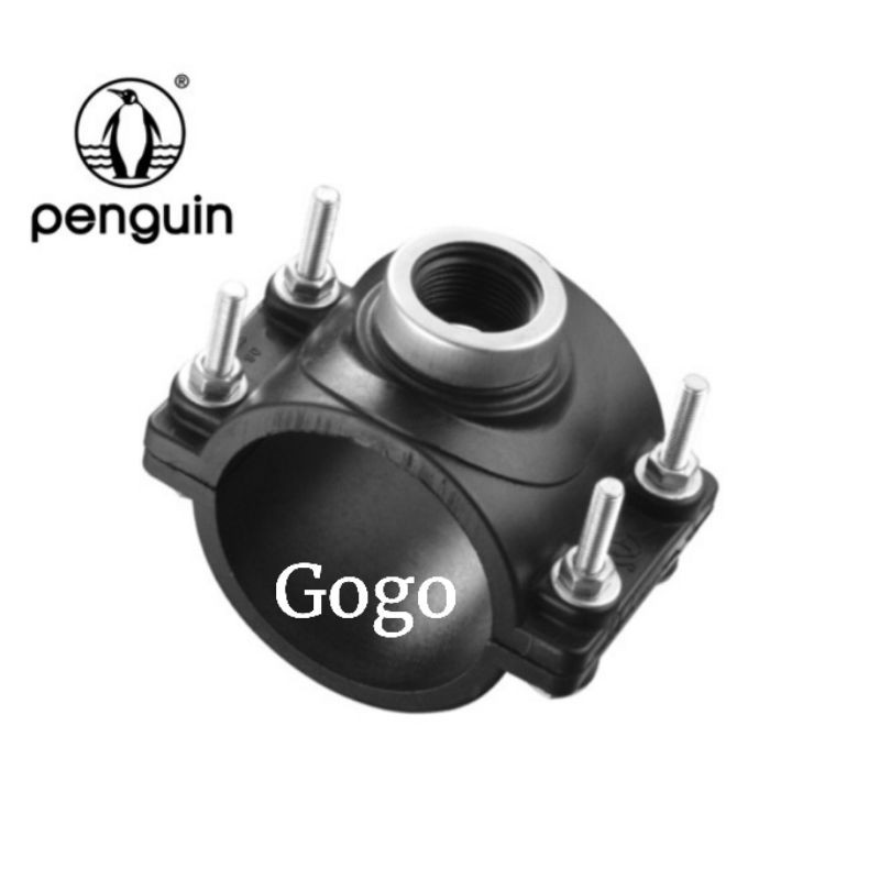 Penguin HDPE Poly Clamp Saddle 50mm, 63mm, 90mm | Shopee Malaysia