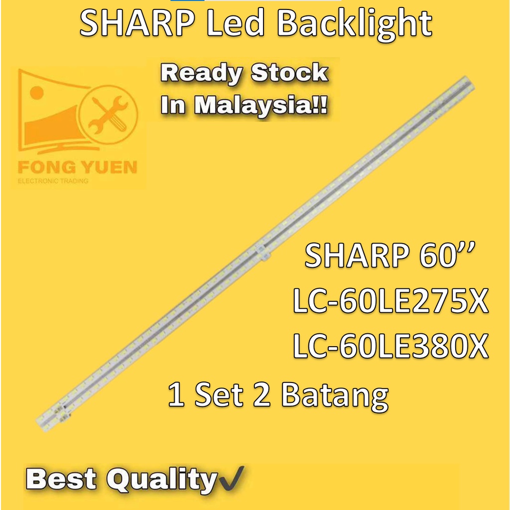 LC-60LE275X /LC-60LE380X SHARP 60'' LED TV BACKLIGHT LC-60LE275X /LC ...