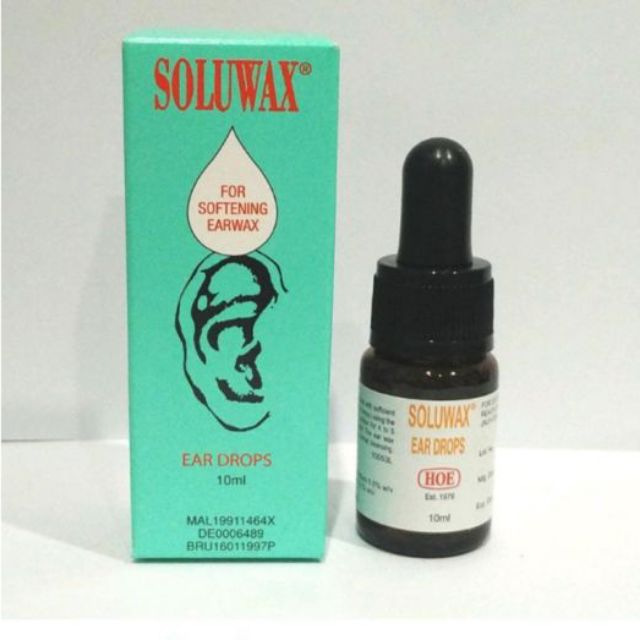 Soluwax Ear Drops 10ml (Exp Date:12/26) | Shopee Malaysia