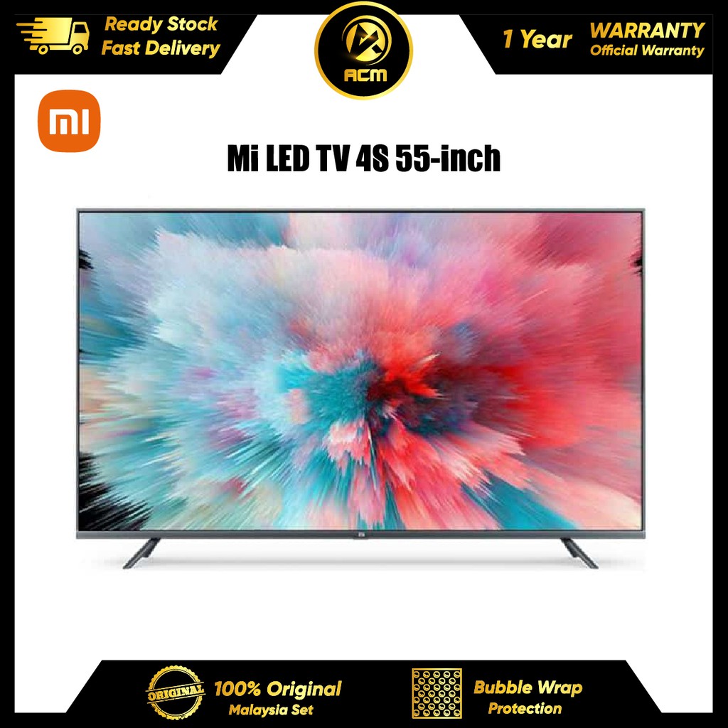 Mi TV Xiaomi Mi LED TV 4S 55 Inch 100% Original | Shopee Malaysia