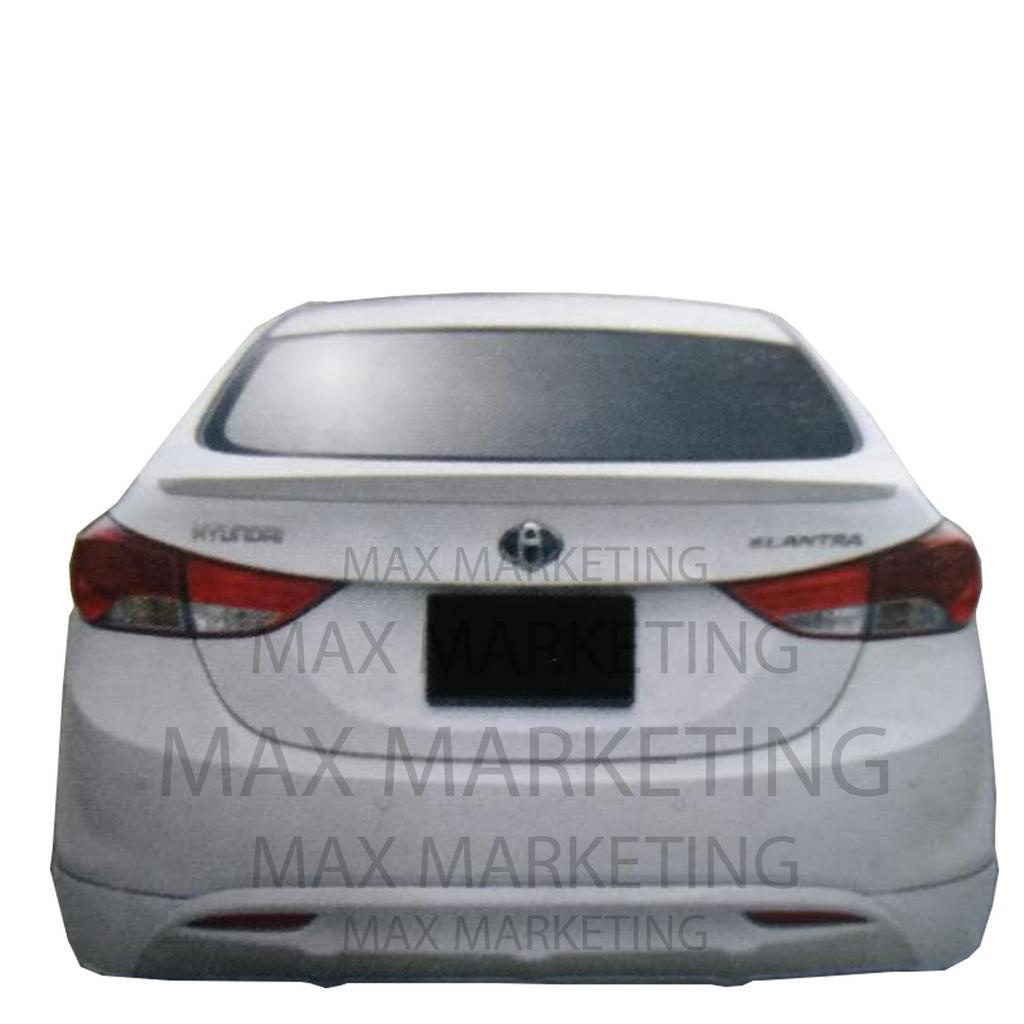 LL7252 (FIBER) HYUNDAI ELANTRA SGOON SPOILER (FIBER GLASS)SKIRT LIP BODYKIT | Shopee Malaysia