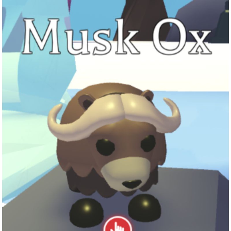 Adopt Me Musk Ox Normal | Shopee Malaysia