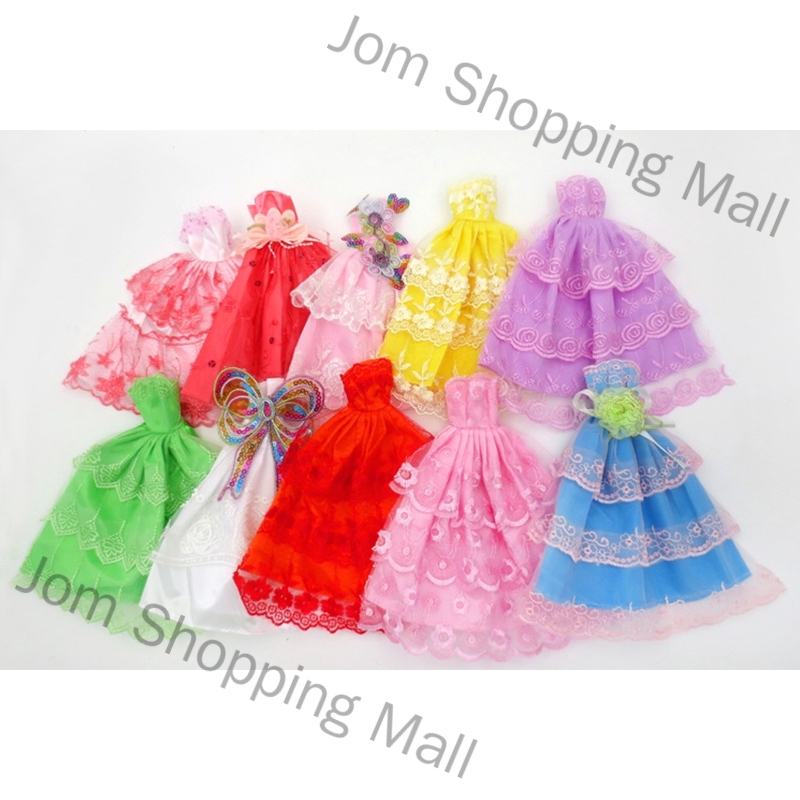 Jom Shopping Mall Fashion Party Dress Princess Gown Clothes Outfit for ...