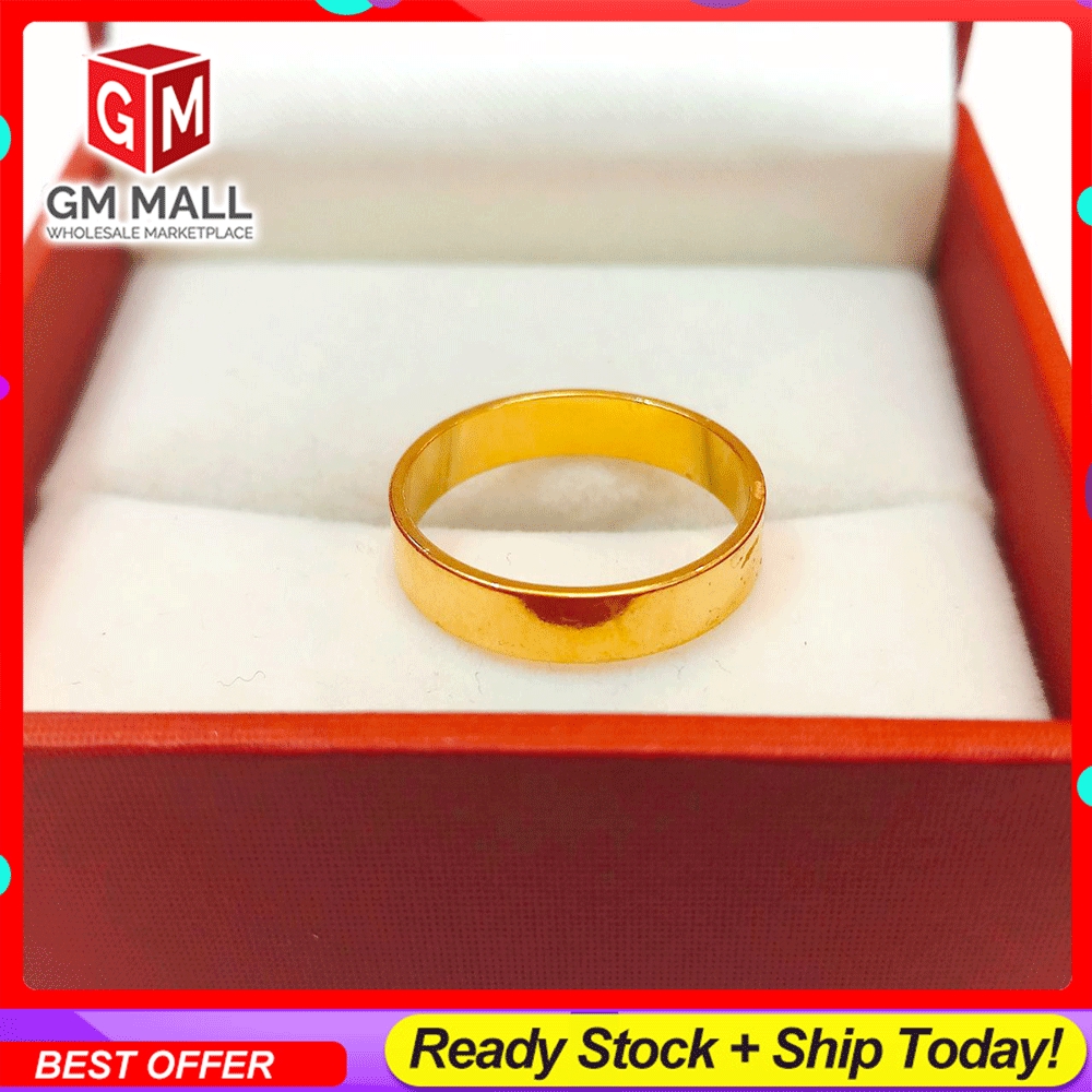 Cop 916 Emas Bangkok Emas Korea GM Mall Ring Gold Plated - Cincin Emas ...