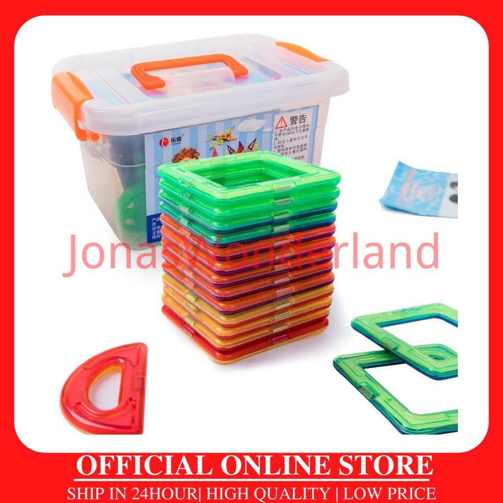 Magnetic Sheet Building Blocks Children's Magnet Toy Blok Magnet ...