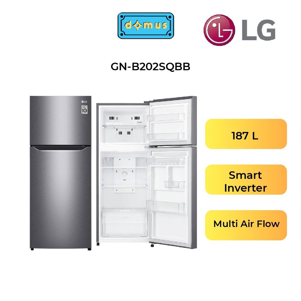 LG Twin Door Refrigerator with Multi Air Flow & Smart Inverter GN ...