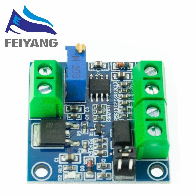 Pwm to Voltage Converter Module 0-100% Duty Cycle to Voltage 0-10V DC ...