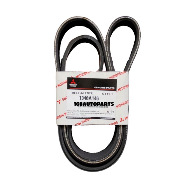 Original Mitsubishi Fan Belt 6PK1230 1340A146 Mirage Attrage | Shopee ...