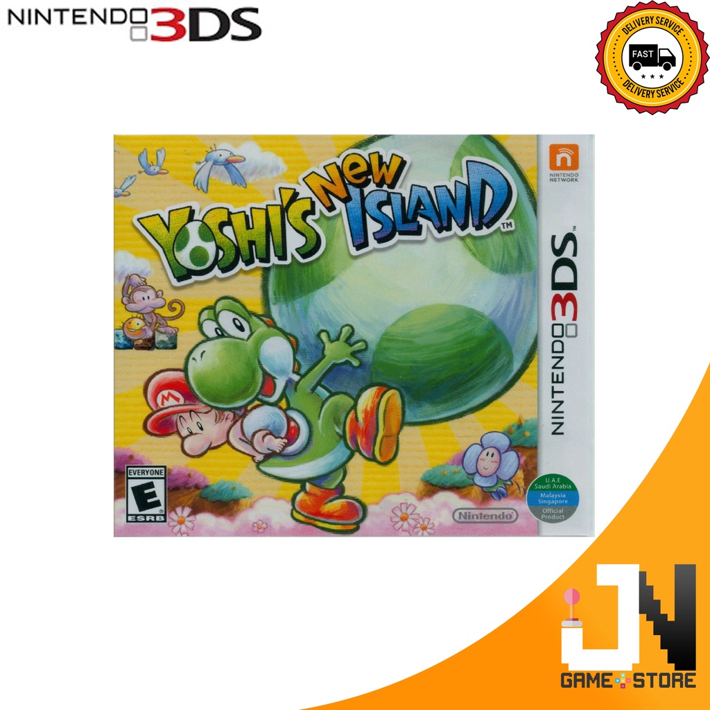 3DS Yoshi's New Island (English)(NEW) | Shopee Malaysia