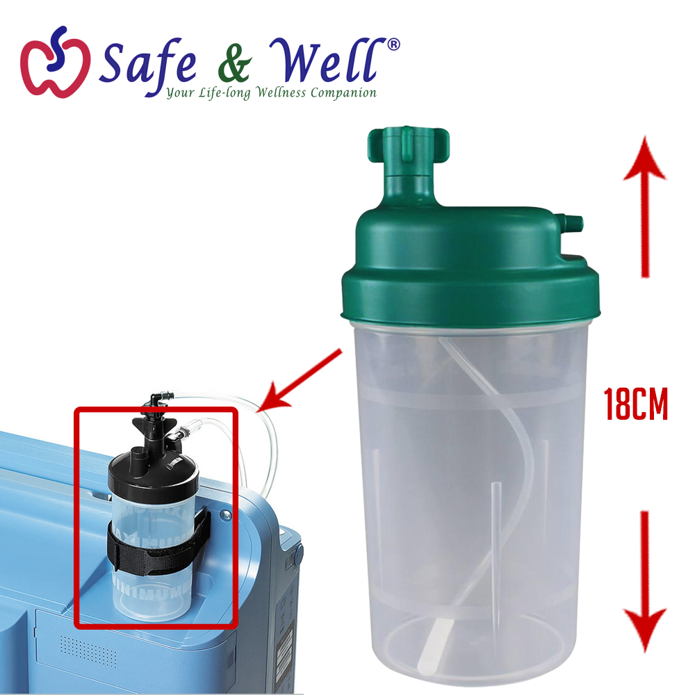 HUMIDIFIER BOTTLE FOR OXYGEN CONCENTRATOR/CYLINDER | Shopee Malaysia
