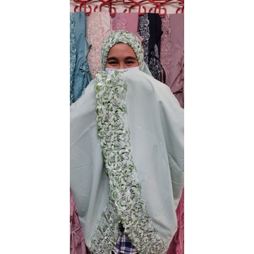 Telekung Bunga Cengkerang Cotton Asli 💯(READYSTOCK) | Shopee Malaysia