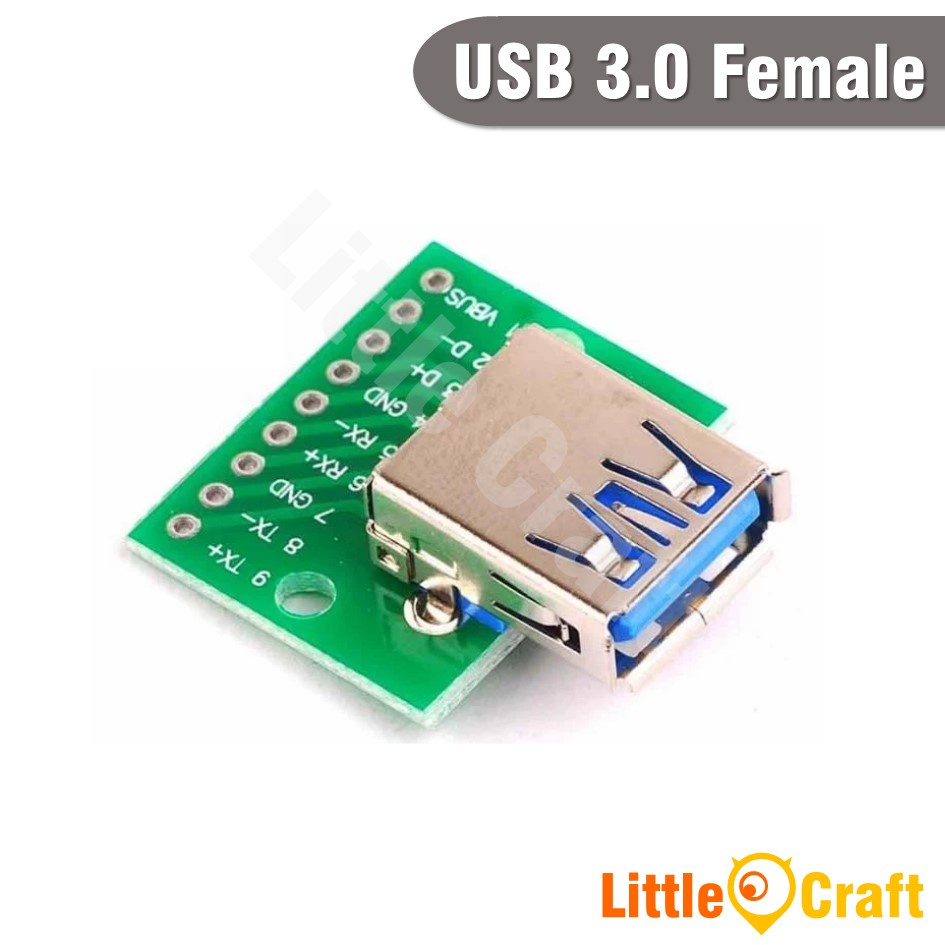 USB Adapter Board Type A Type B Type C Miro Mini USB Breakout Board ...
