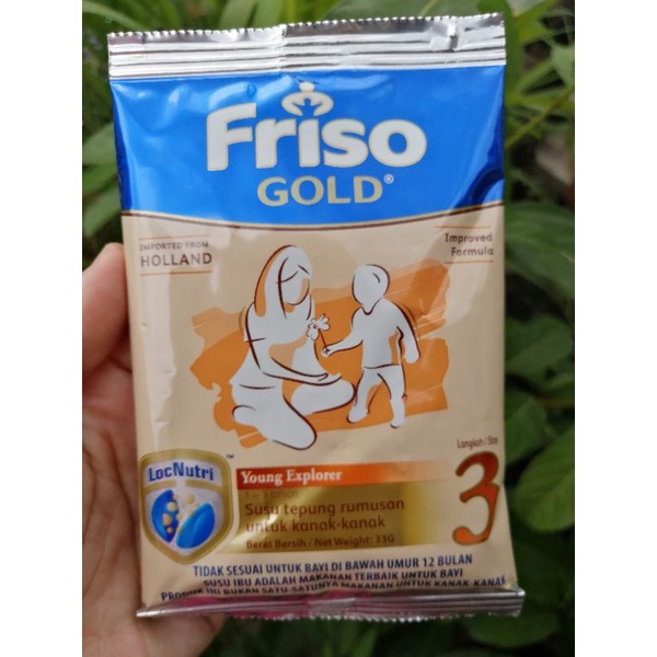Friso Gold Langkah 3 (SAMPLE PACK) | Shopee Malaysia