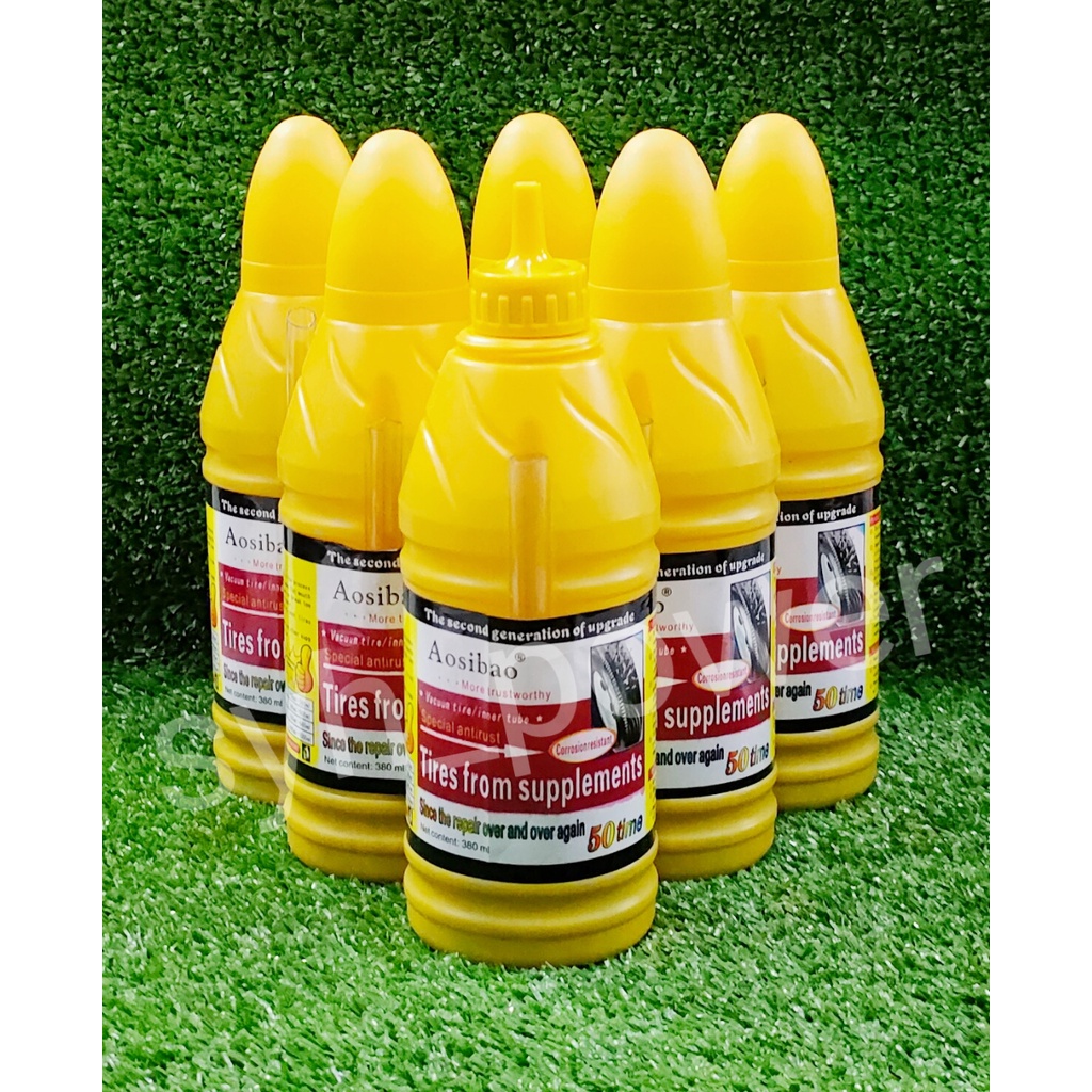 UBAT TAYAR UBAT GUM TAYAR / TYRE SEAL/ SEALANT 380ML (TUBELESS TYRE ...