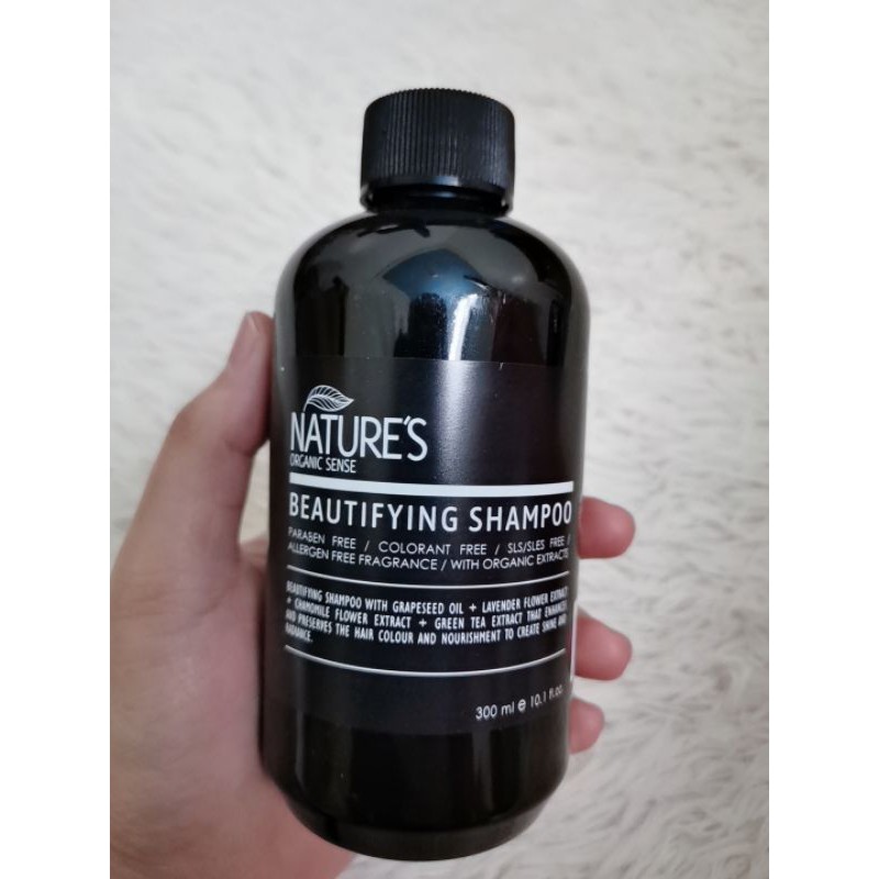 Nature's Organic Sense Beautifying Shampoo 300ml | Shopee Malaysia