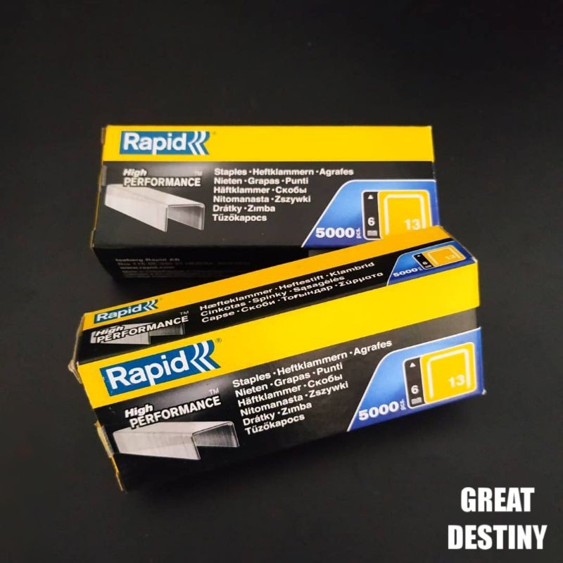 Original Rapid Staples 6mm and 8mm | Shopee Malaysia