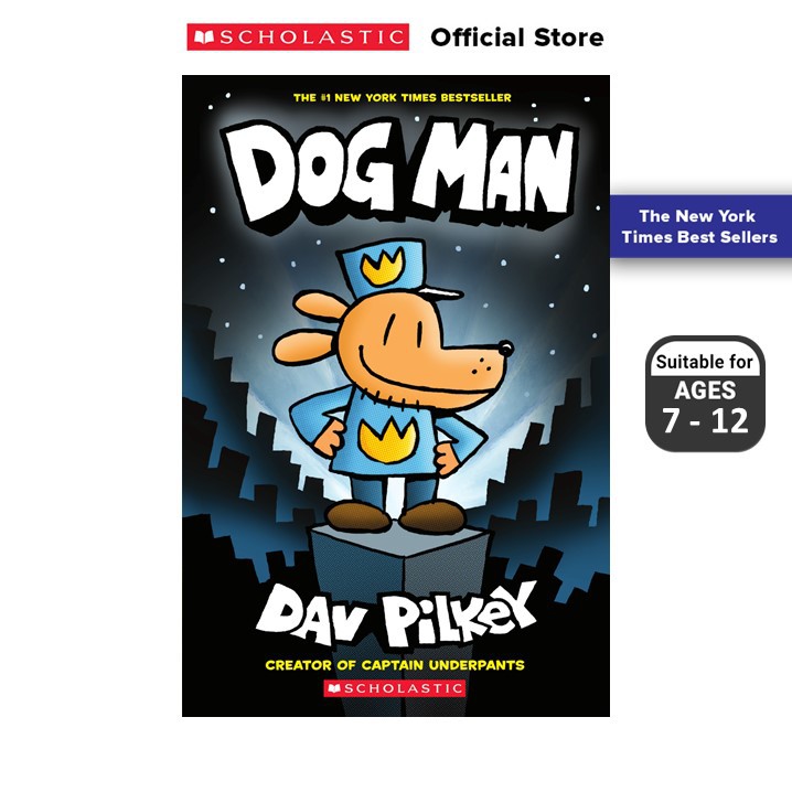 Scholastic Dog Man 1 - 11, By Dav Pilkey | Shopee Malaysia