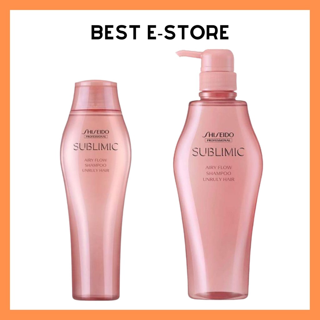 SHISEIDO SUBLIMIC Airy Flow Shampoo (250ml / 500ml) | Shopee Malaysia
