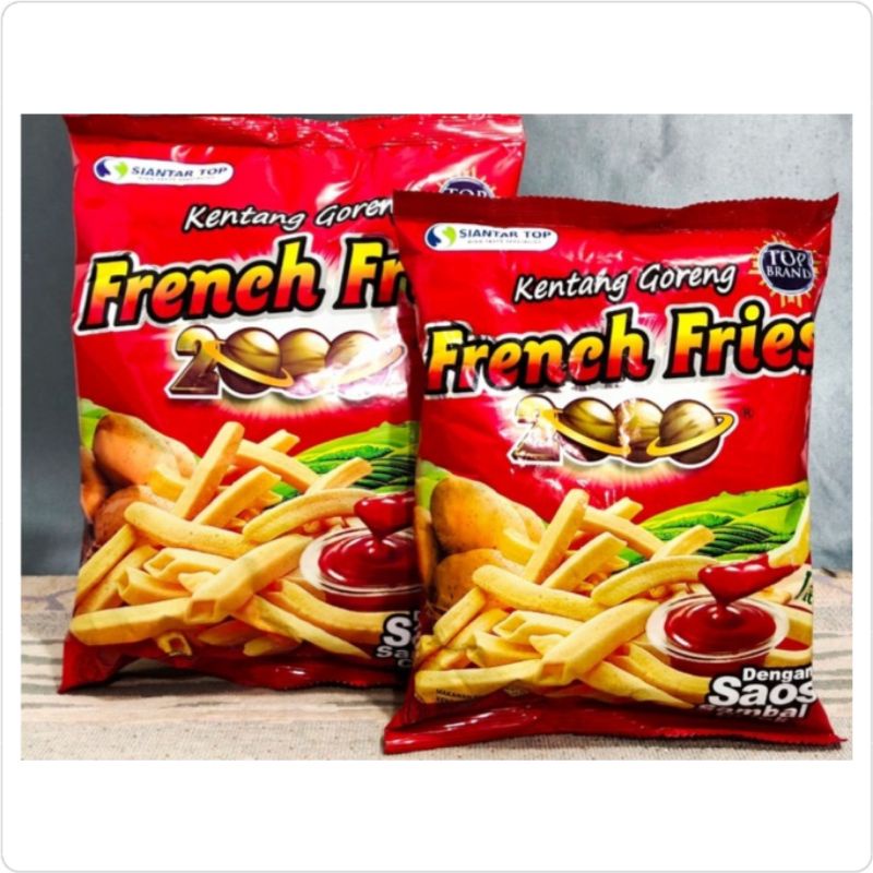 French fries 2000 kentang goreng 200 gram chiki anak cemilan anak murah ...