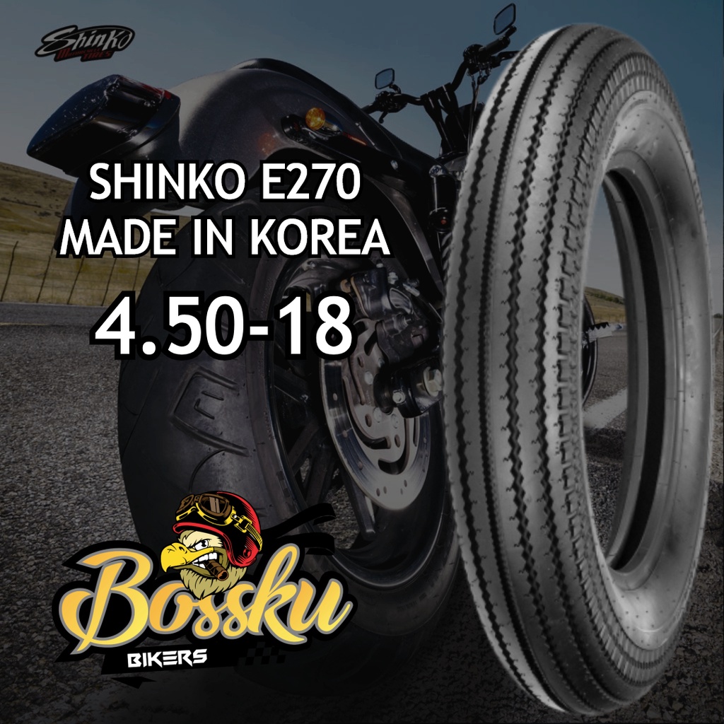 Shinko Tires - E270 - 4.50-18 (2017) | Shopee Malaysia