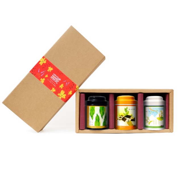 [Wuzang Tea] Classic Alishan Taiwan Tea Exquisite 3 Pieces Small ...