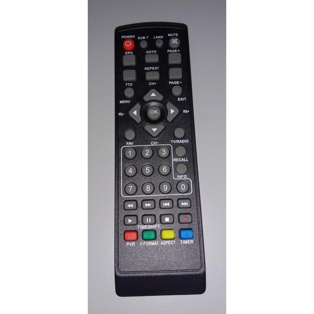 remote decoder mytv for dvb t2 set top box | Shopee Malaysia
