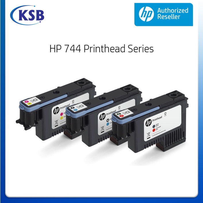 HP 744 DesignJet Printhead Series ( F9J86A | F9J87A | F9J88A ) | Shopee ...