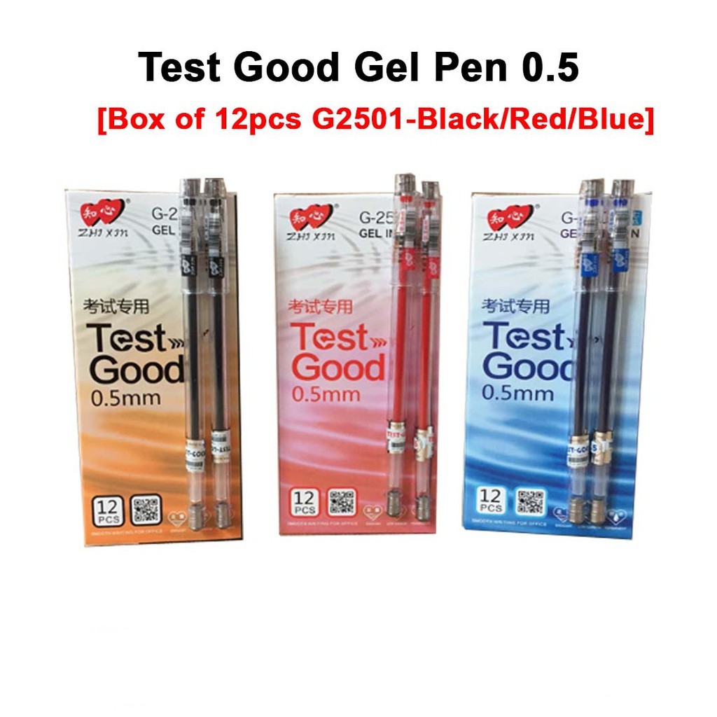 G2501 Test Good Gel Pen 0.5mm 1pcs | Shopee Malaysia