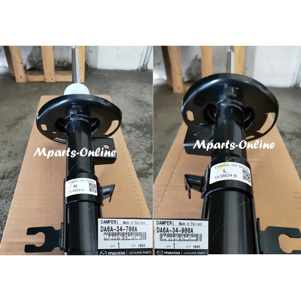 FRONT ABSORBER SET*** - LEFT & RIGHT (GENUINE) MAZDA 2 (DL/DJ) DA6A 34 ...