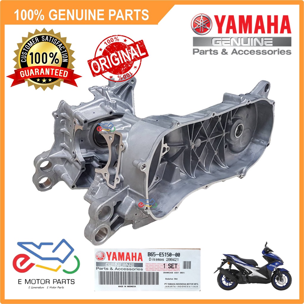 NVX V1 CRANKCASE ASSY NVX 155 ENGINE INNER CASE CASING ENJIN COVER [100 ...