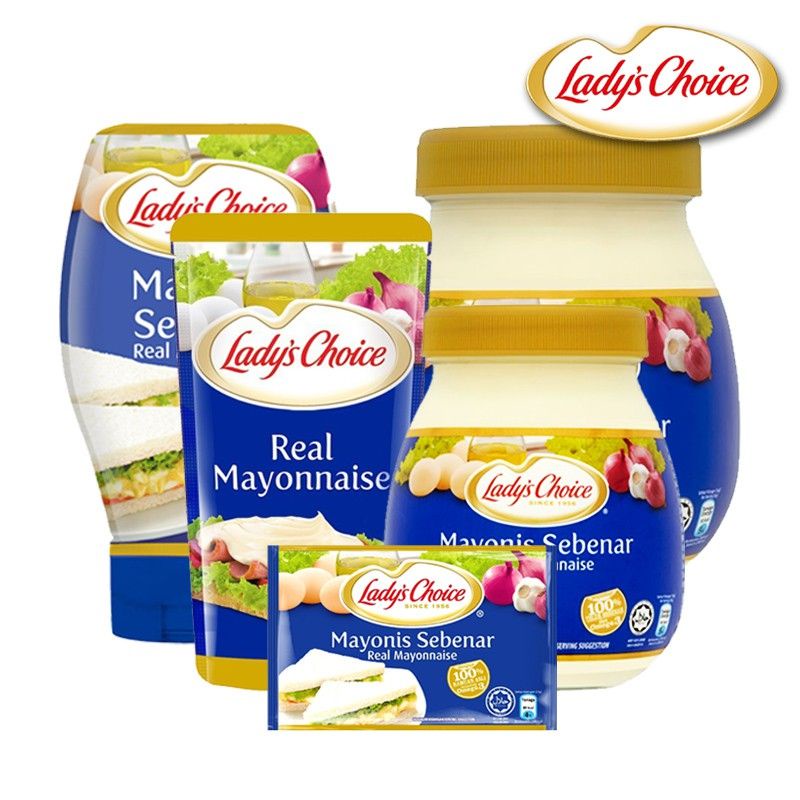 Lady's Choice Real Mayonnaise 50ml / 280ml | Shopee Malaysia