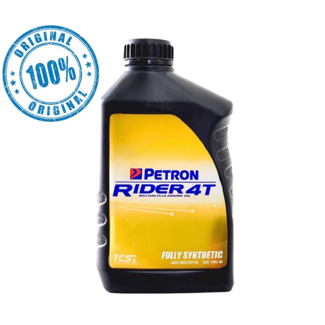 Petron Rider 4T Fully Synthetic 10W40 (1L) with 2 FREE GIFTS ...