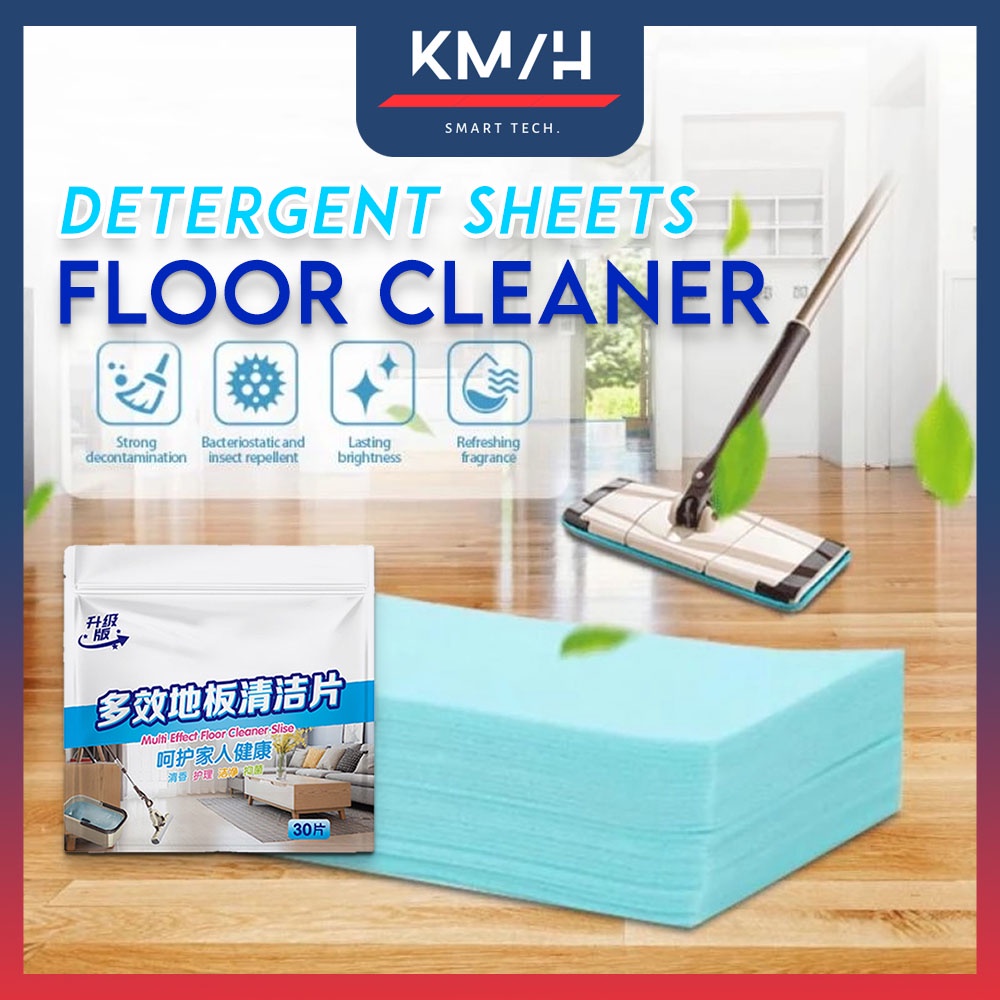 30pcs Floor Cleaner Sheets Rinse Free Household Cleaning Tools ...