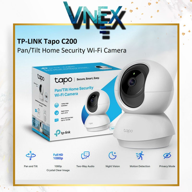 TP-Link WiFi Camera/CCTV Tapo Series - 1080HD Full HD IP Camera / Pan ...