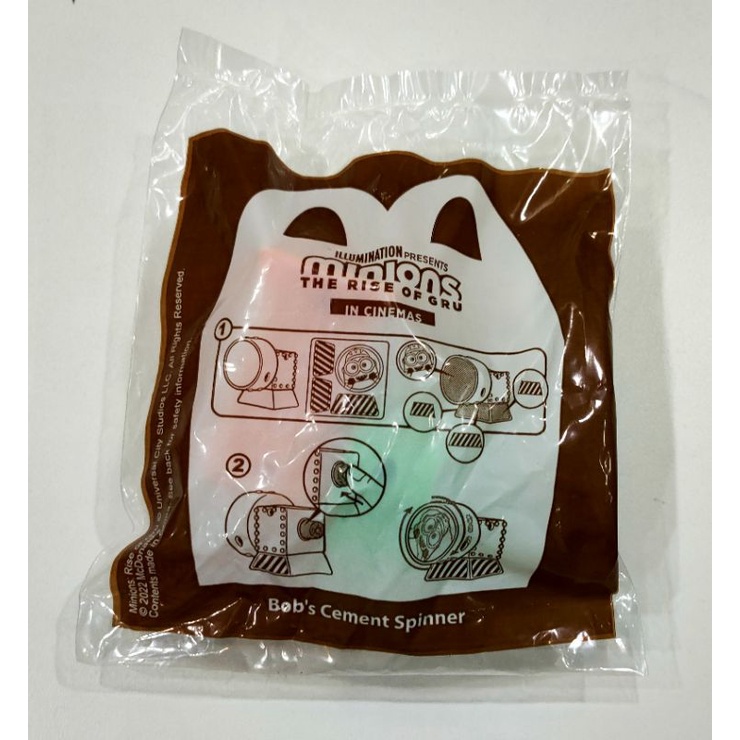 Minions The Rise of GRU - Bob's Cement Spinner Toy | Shopee Malaysia