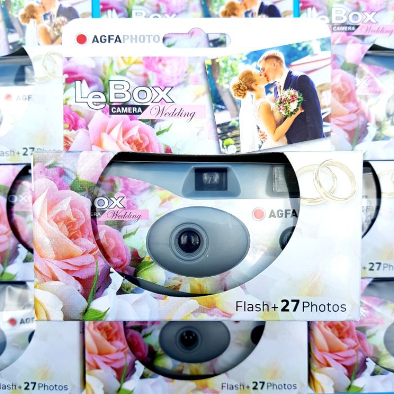 [27 Shot] Agfa LeBox Le Box Wedding Disposable Camera 27Exp MARCH 2025 ...