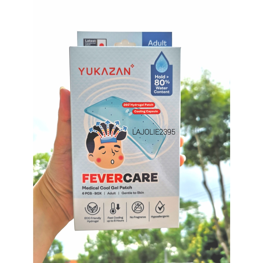 ( MFG2022MAY ) YUKAZAN FEVERCARE MEDICAL COOL GEL PATCH (CHILDREN/ADULT ...
