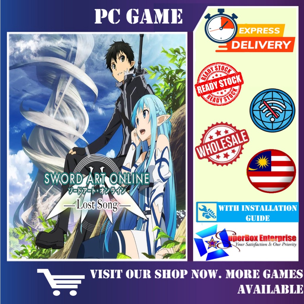 [ Digital / DVD / Pendrive ] Sword Art Online Lost Song – by BANDAI ...
