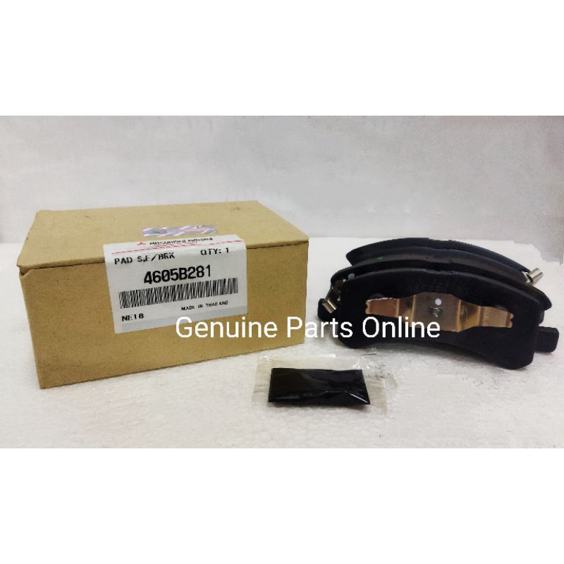 Mitsubishi Original Disc Brake Pad Front Attrage Mirage Viva 4605B281 ...