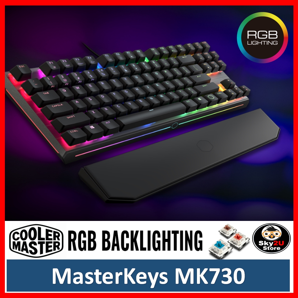Cooler Master MK730 Tenkeyless Gaming Mechanical Keyboard | Shopee Malaysia