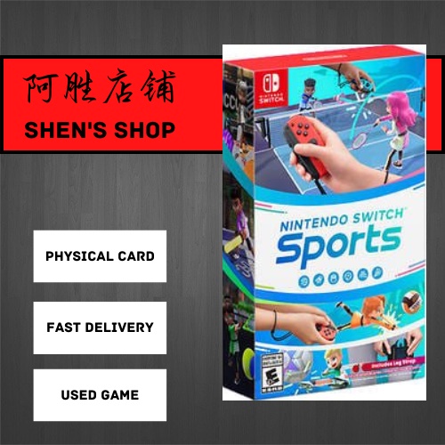 【Used】 Nintendo Switch Sports (HK/US) (Chi/Eng) | Shopee Malaysia
