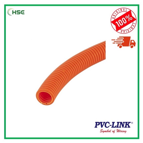 PVCLINK 16mm/20mm/25mm PVC Flexible Conduit Black/Orange/White - HSE ...