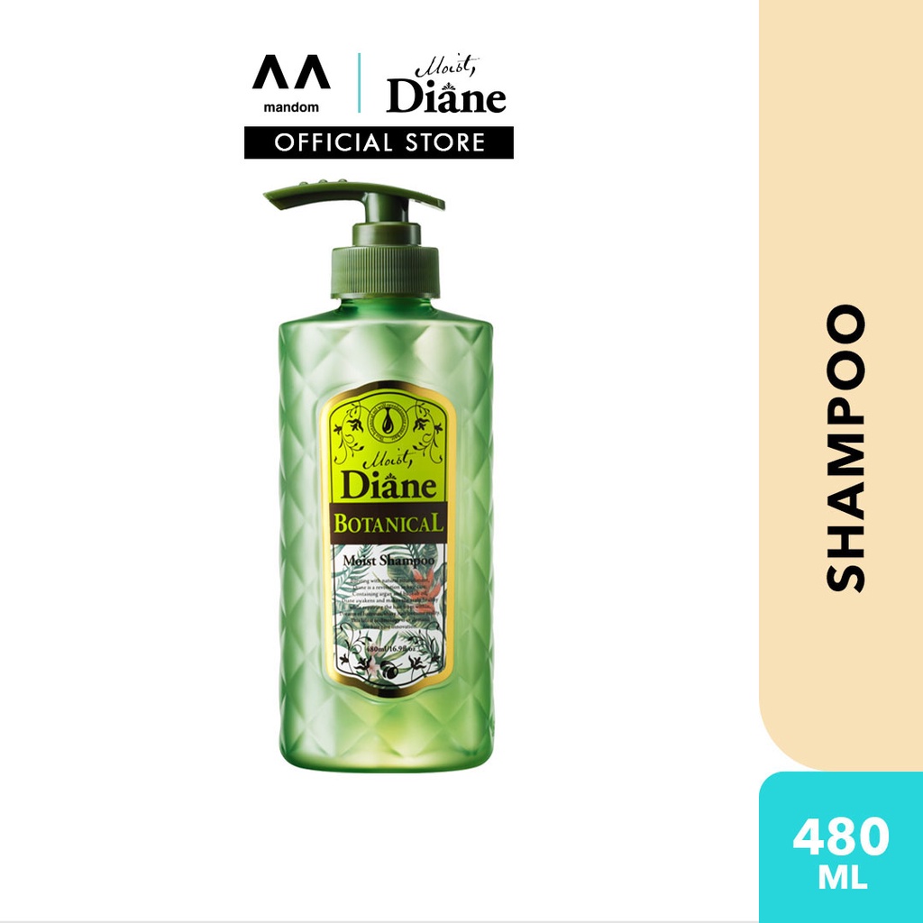 MOIST DIANE Botanical Moist Shampoo (480ml) | Shopee Malaysia