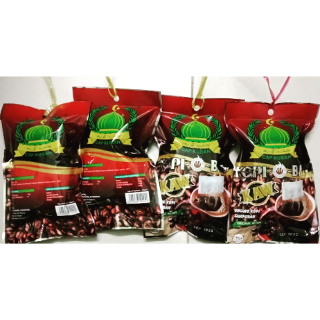 Uncang Kopi O Cap Kubah 9sachets x10gram - 10 pcs | Shopee Malaysia