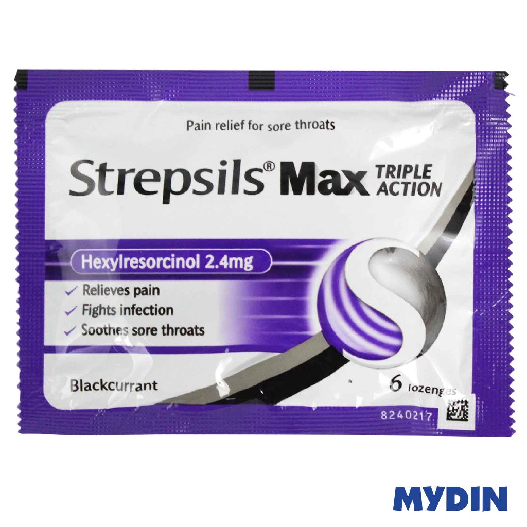 Strepsils Assorted Pouch Lozenges (Original / Soothing / Extra Strong ...
