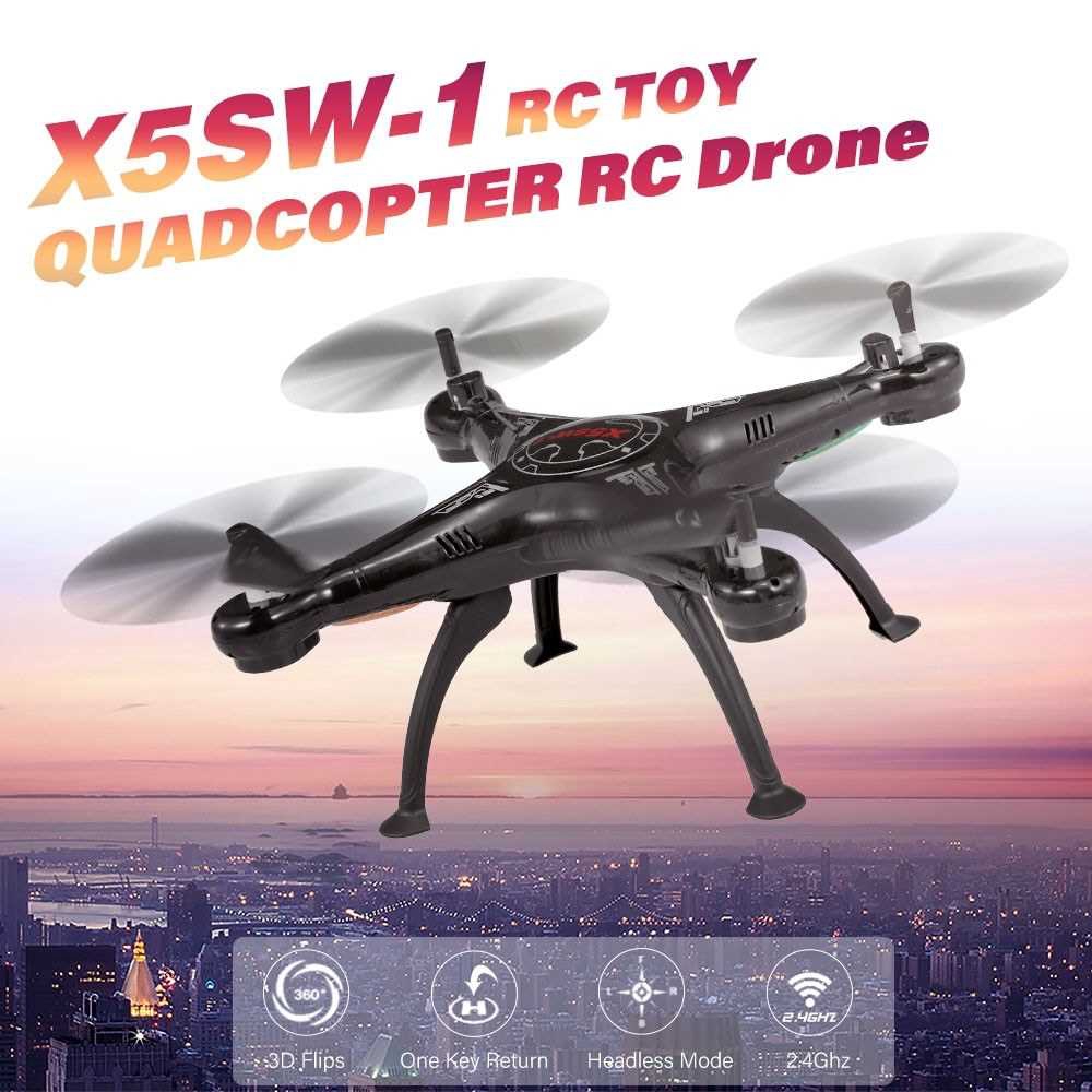 X5SW 1 2 4GHz Headless Mode 3D Flips One Key Return RC Drone Quadcopter